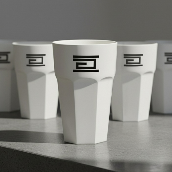 Drumcode set of 6 tumbler glasses